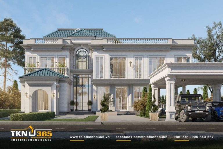 40+ mẫu thiết kế biệt thự 400m2 đẹp, siêu cuốn hút